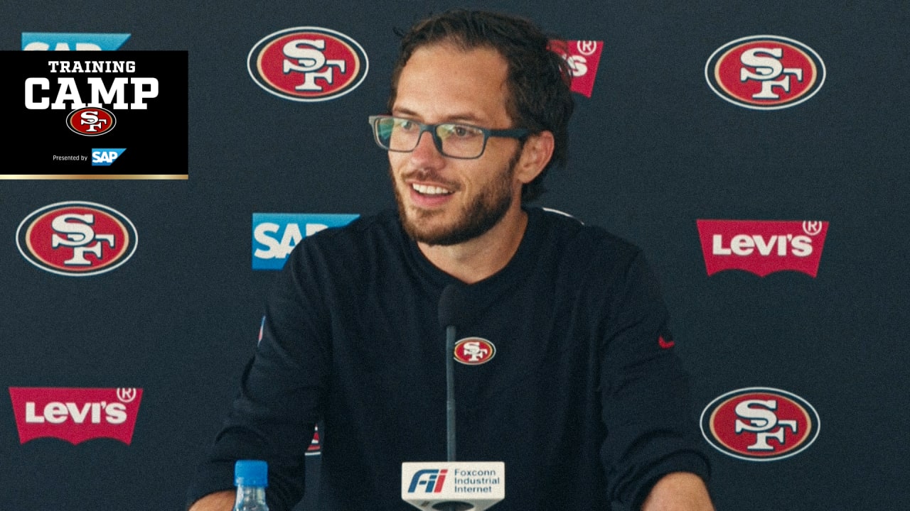 Mike McDaniel Evaluates Trey Lance's Progress During #49ersCamp