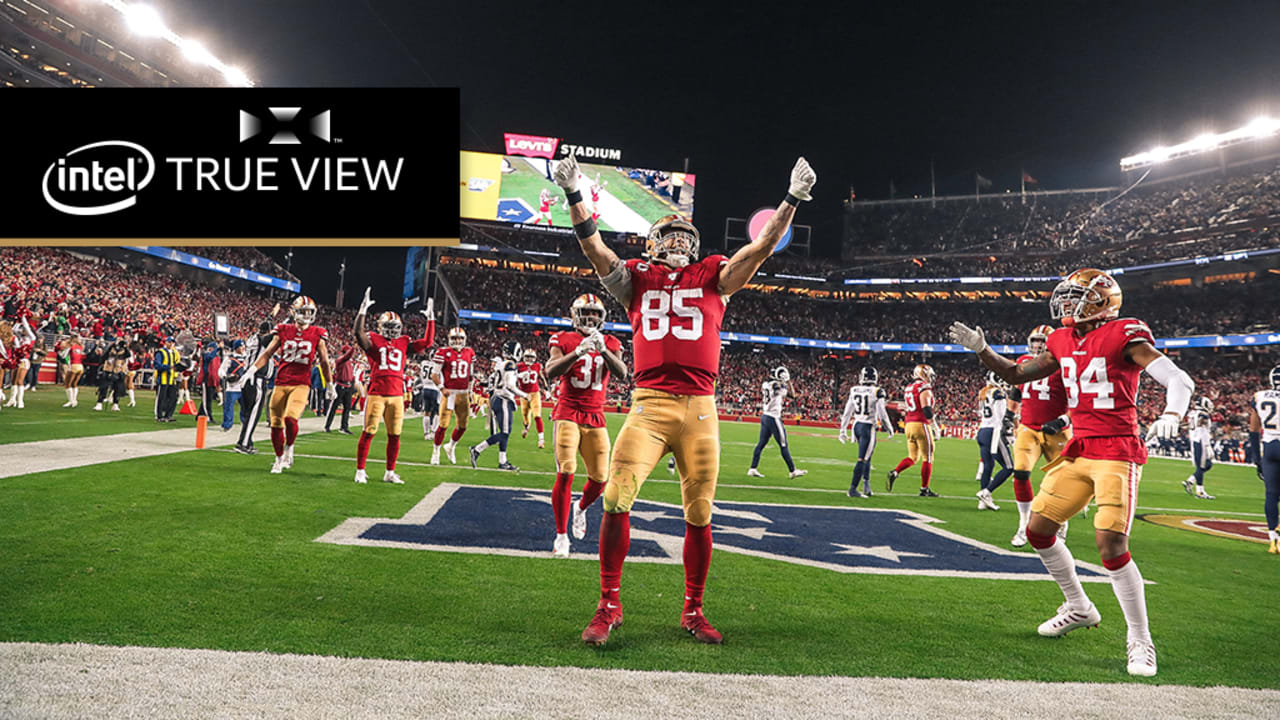 Intel True View: George Kittle's Touchdown Reception vs. Rams
