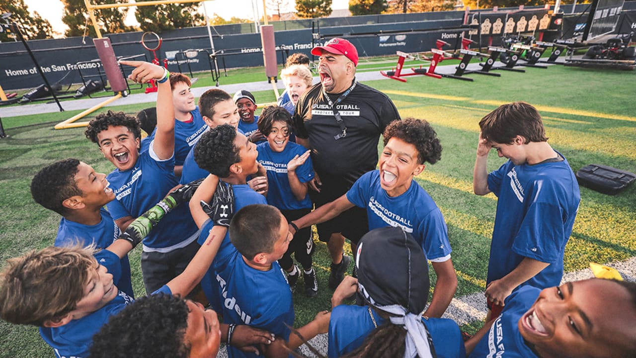 49ers PREP Hosts the Second Stop on the USA Football Protection Tour