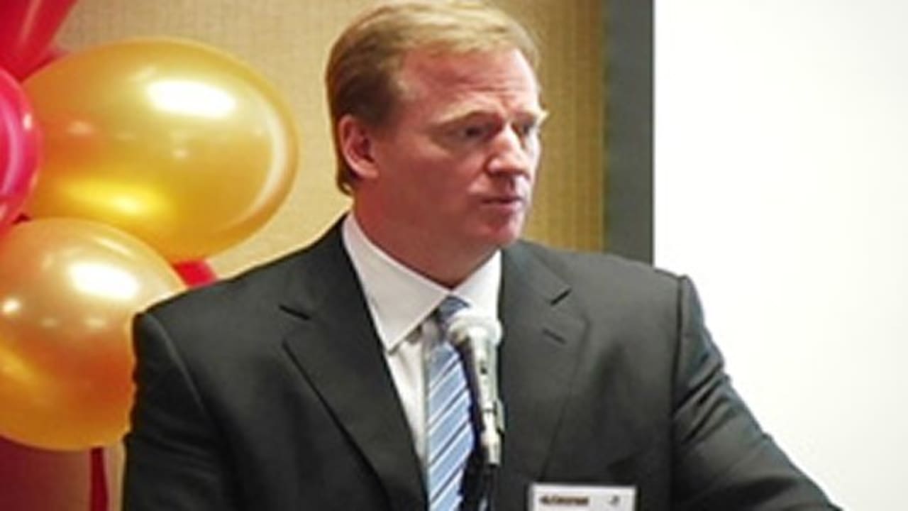 Goodell and Business Leaders Support New Stadium