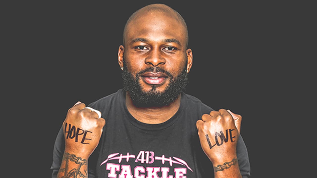 Antoine Bethea Takes Active Role in Fight against Breast Cancer