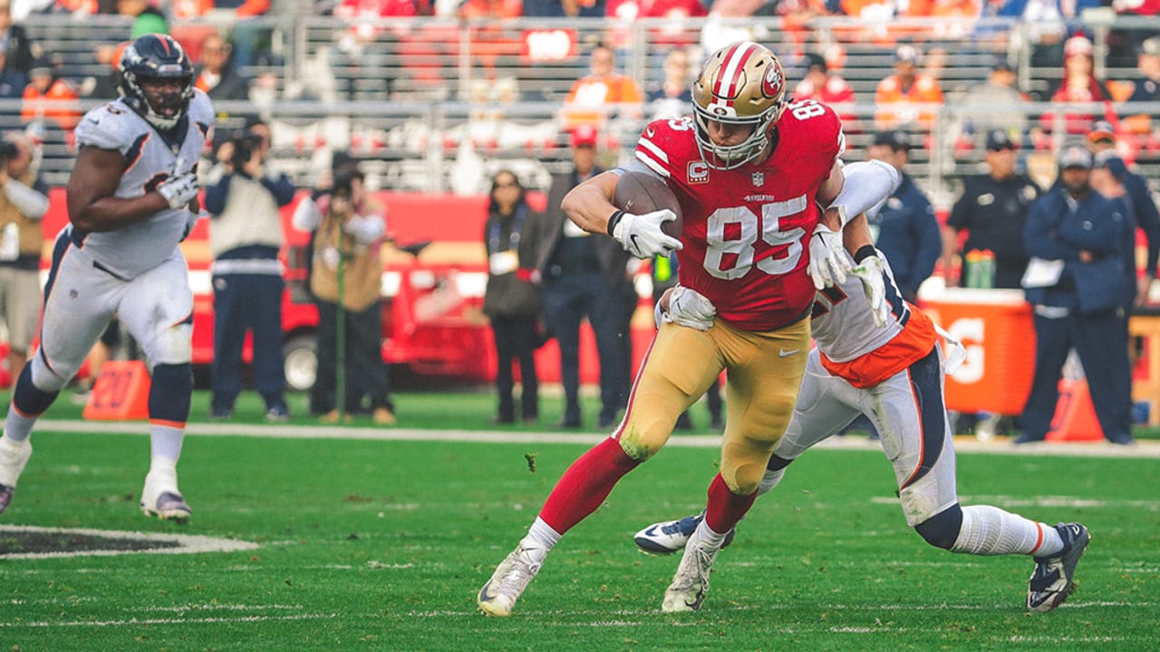 Every George Kittle Catch from his Historic Week 14 Performance