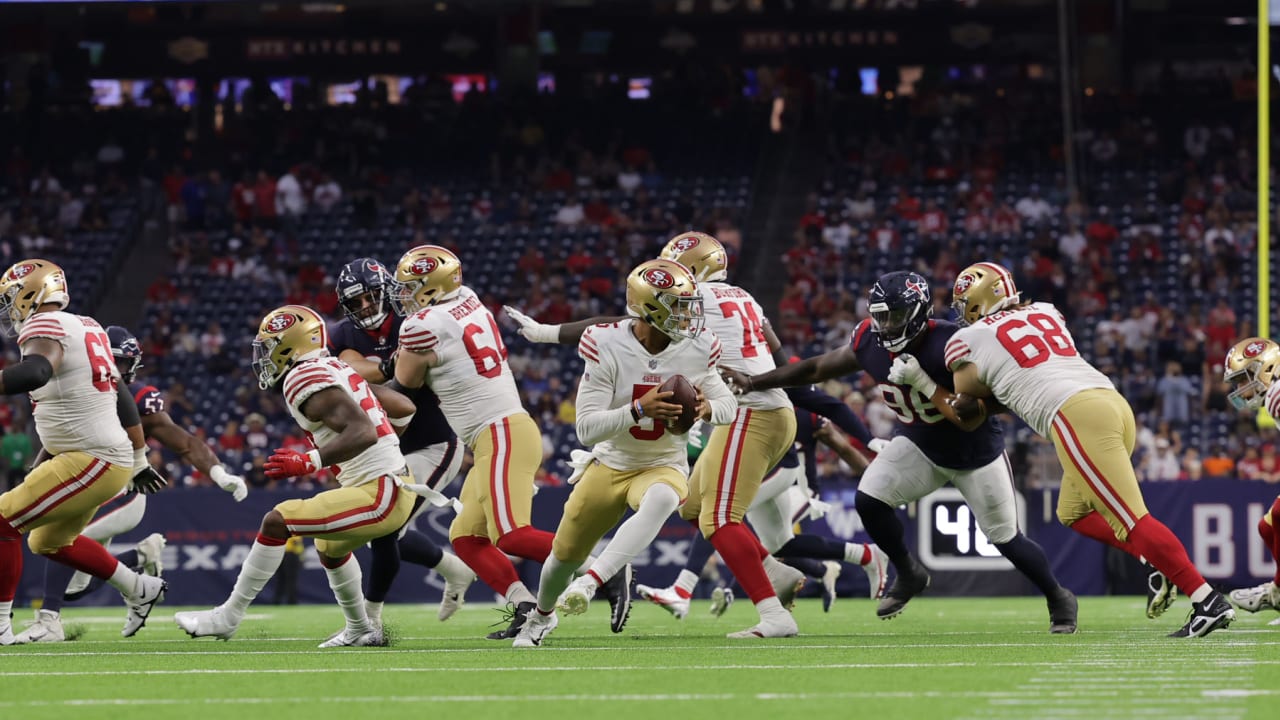 49ers vs. Texans Game Images (Preseason Week 3)