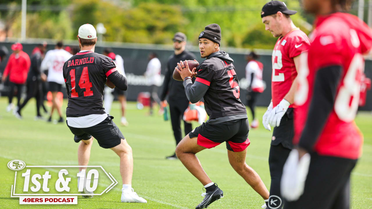 Previewing the 49ers QB Group and Offensive Takeaways from OTAs | 1st & 10