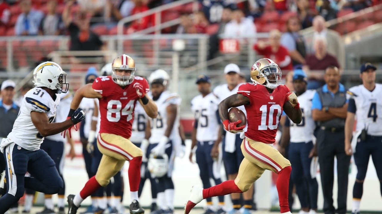 Photo Sequence: Bruce Ellington's 70-yard TD