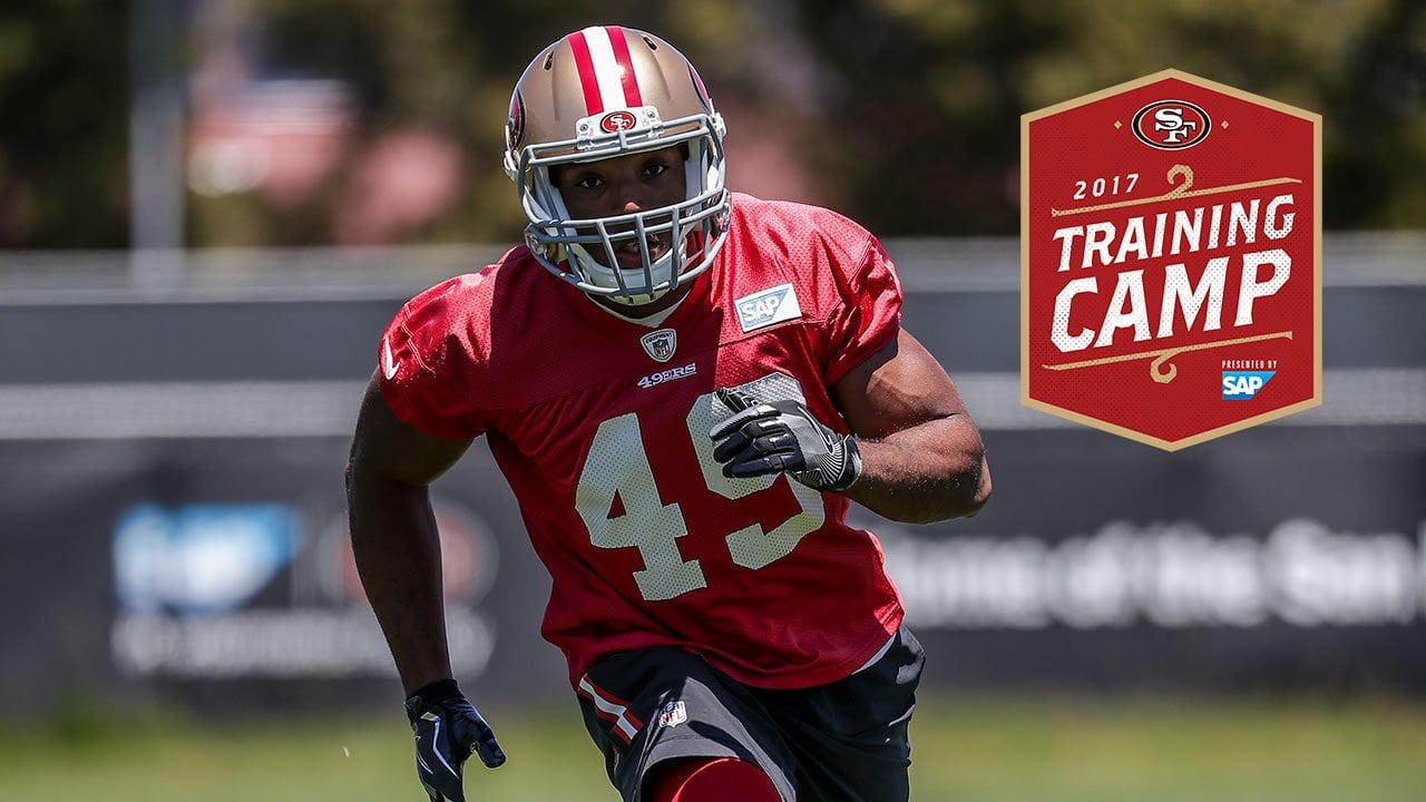 Camp Highlight: UDFA Matt Breida's Diving Catch