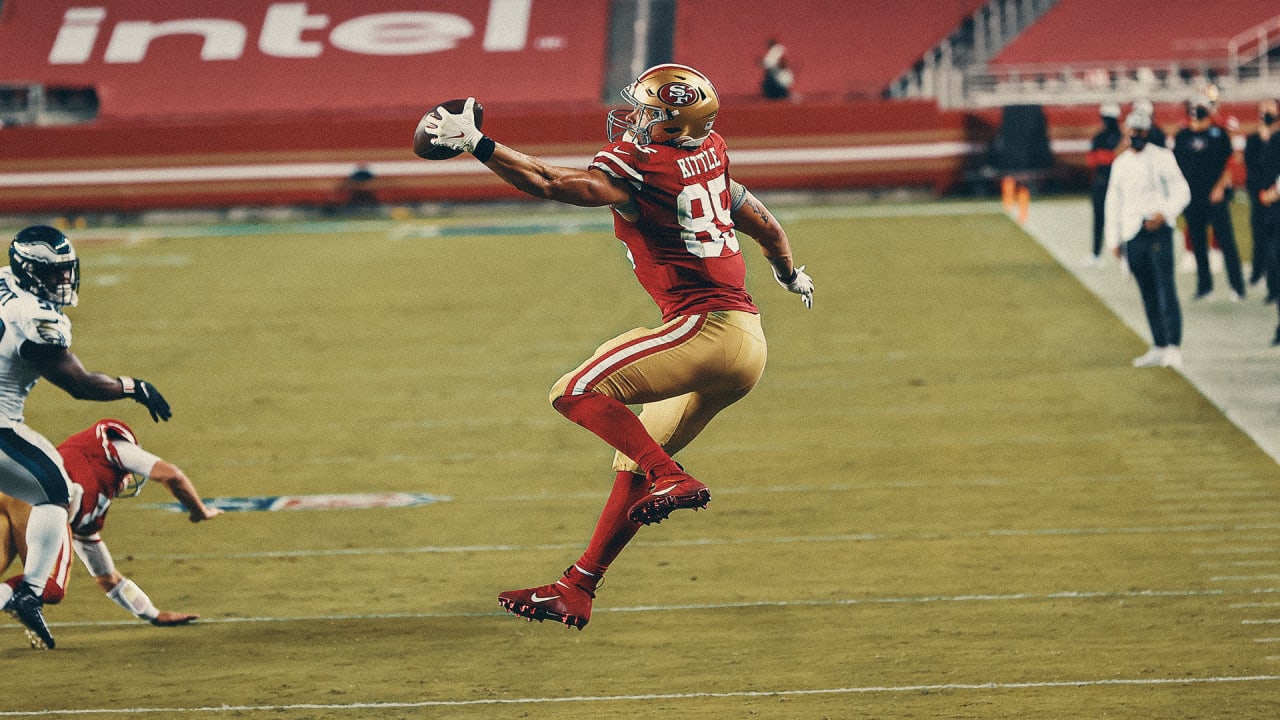 Every Catch by George Kittle on 'Sunday Night Football'