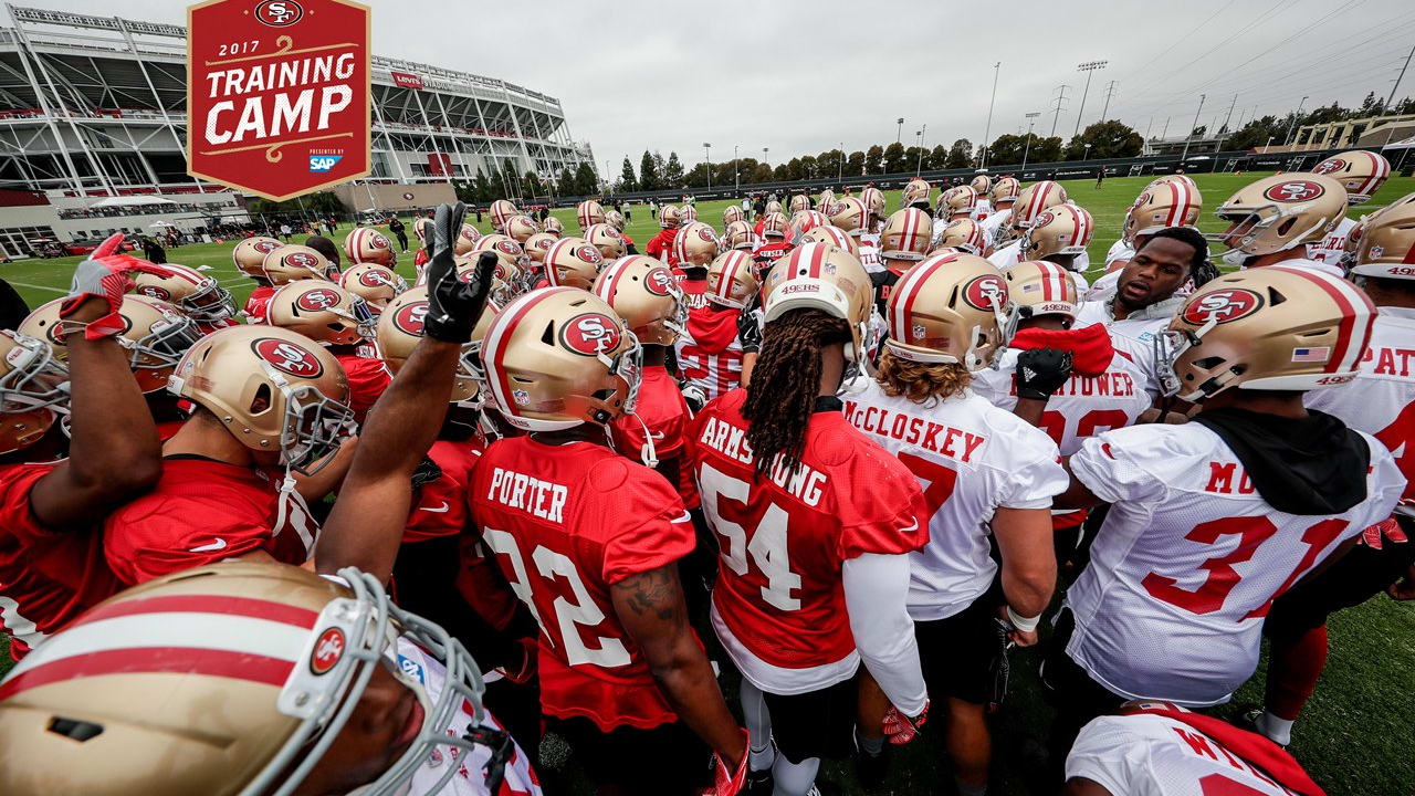 Photos of San Francisco 49ers 2017 Training Camp: Aug. 9