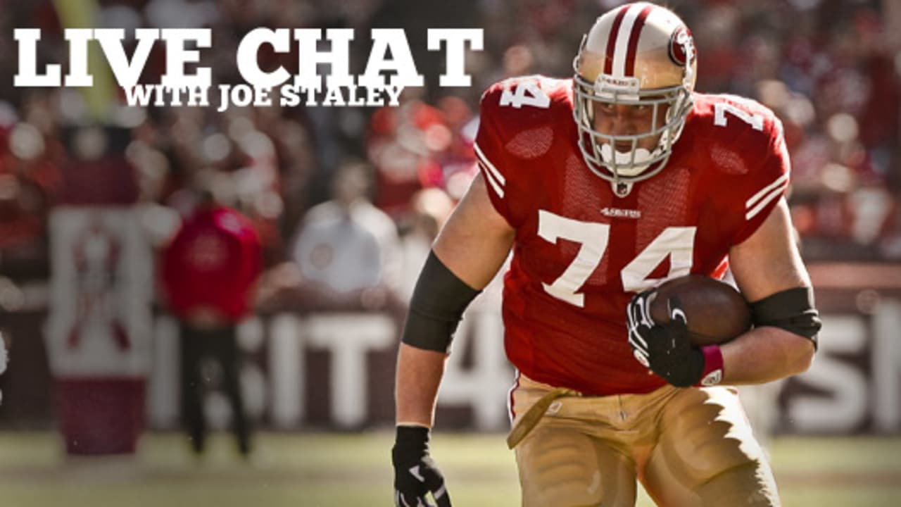 Live Chat with Joe Staley