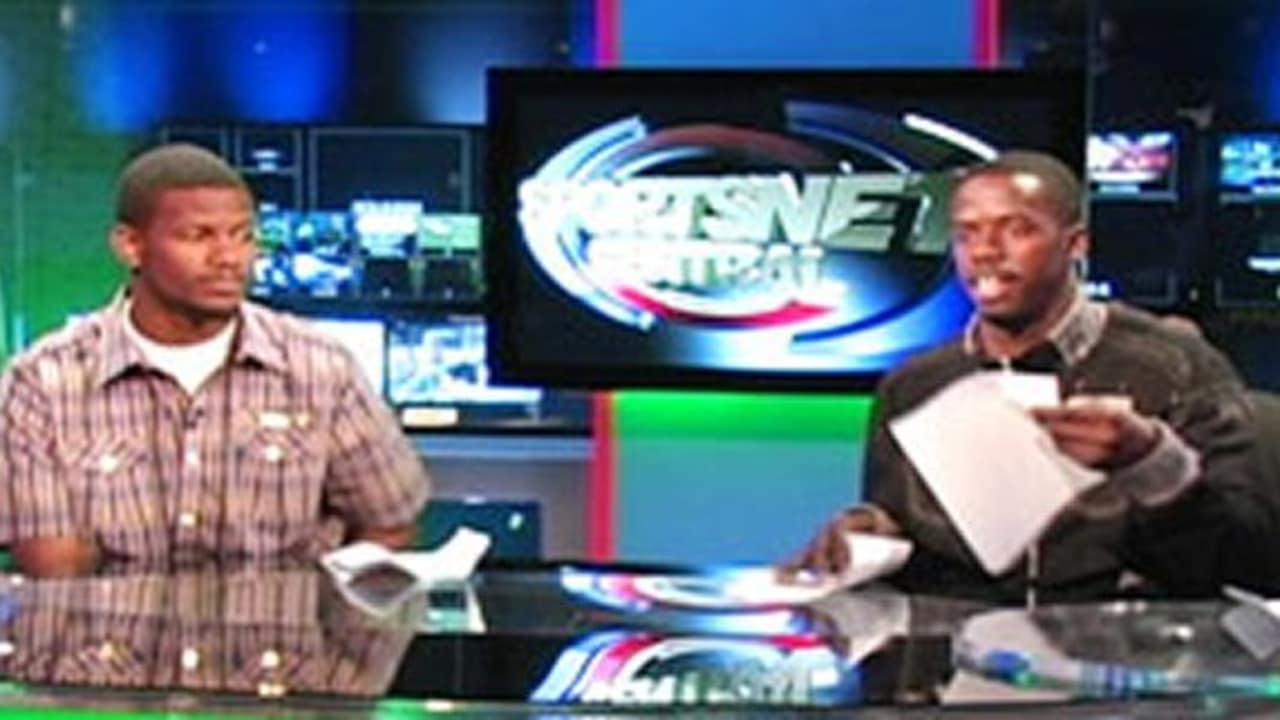 49ers WRs Intern at CSN-Bay Area