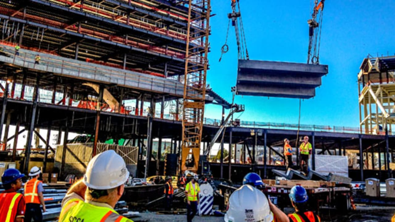 New Stadium Reaches Latest Milestone