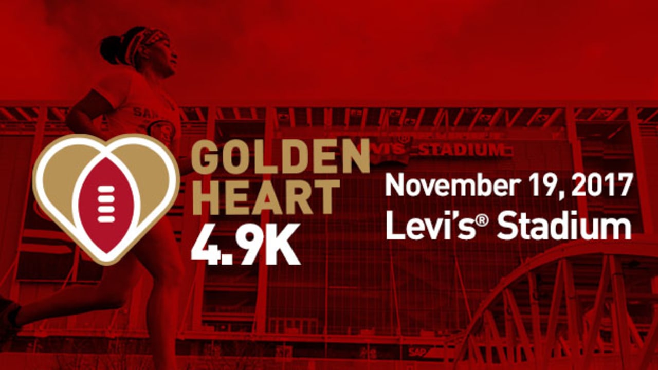 Golden Heart Fund Announces Golden Heart 4.9K To Benefit 49ers Alumni
