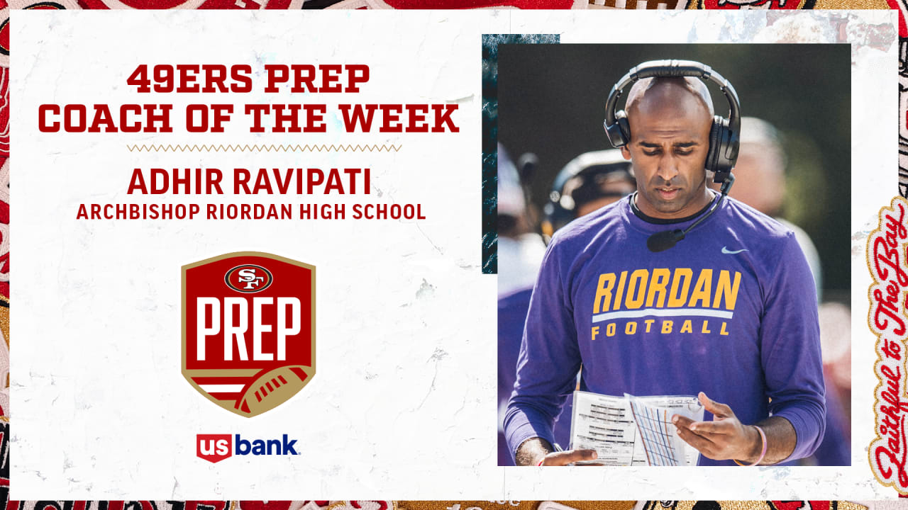49ers PREP Selects Adhir Ravipati as Coach of the Week