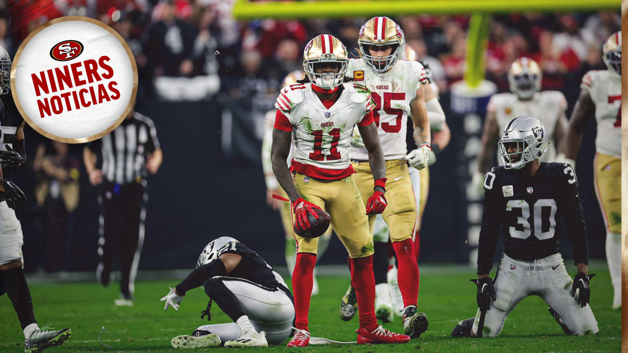 Niners Noticias: Aiyuk Está a 44 Yardas de Alcanzar 1,000 en la Temporada