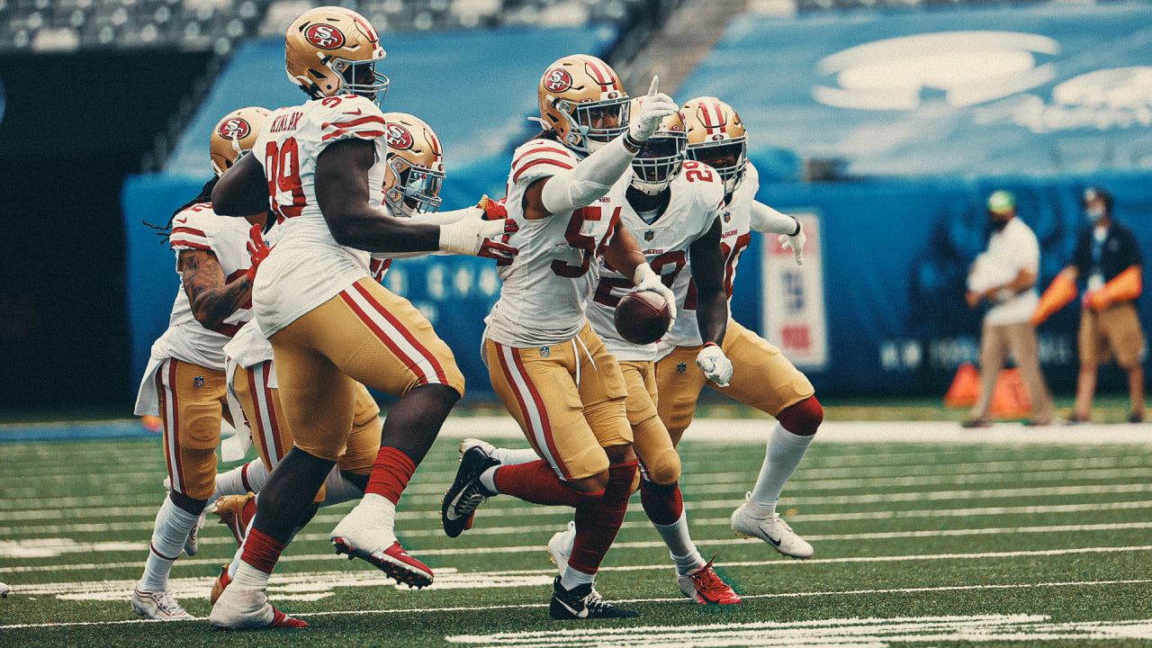 Fred Warner Picks Off Daniel Jones