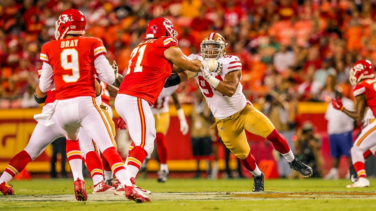 Highlights: Solomon Thomas vs. Kansas City Chiefs