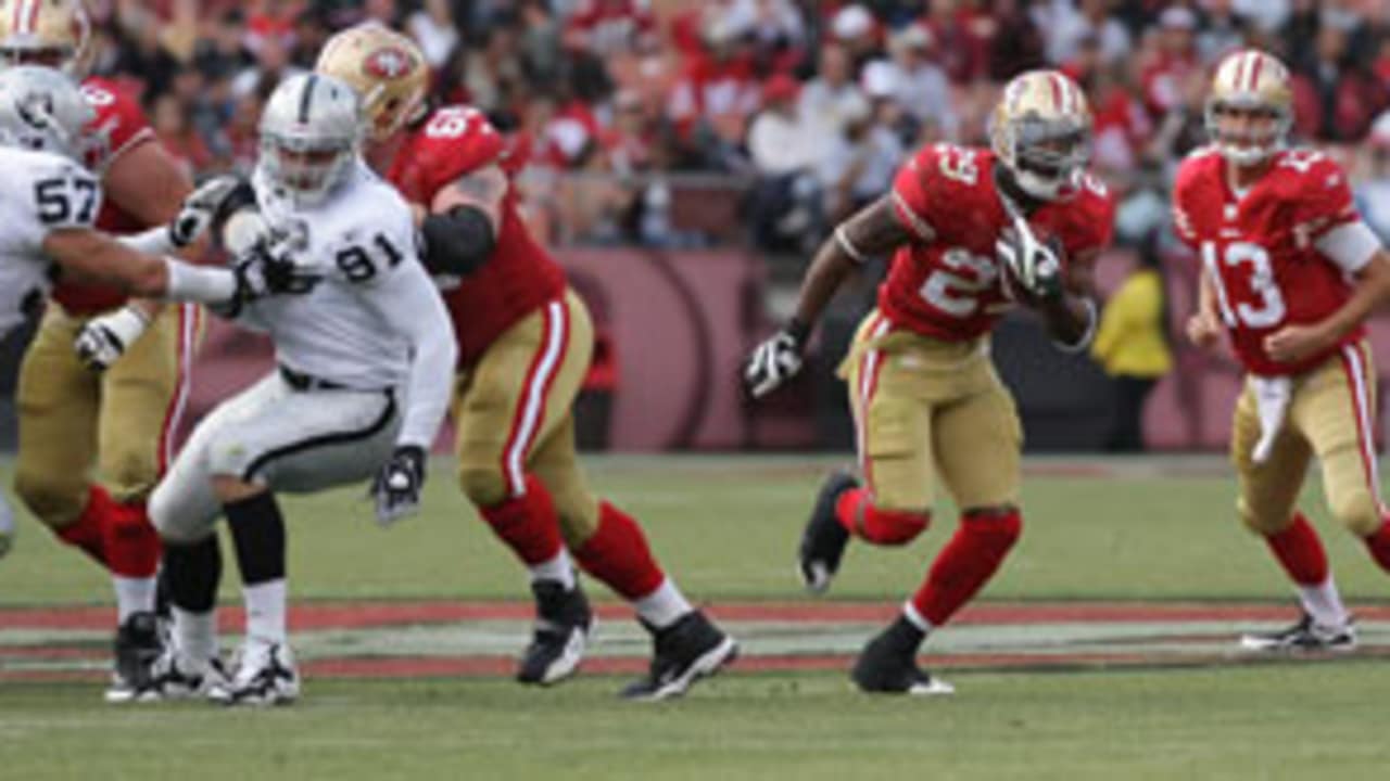 49ers Running Game Overwhelms Oakland