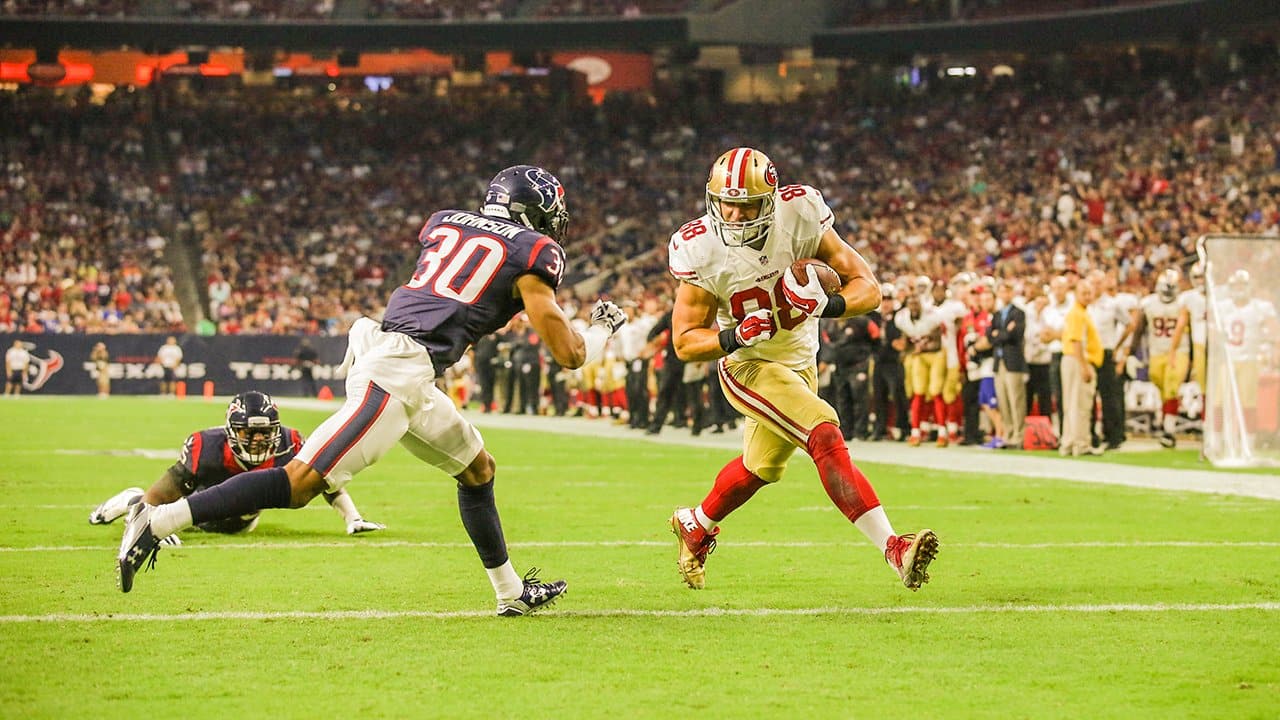 Garrett Celek Scores 10-yard Touchdown