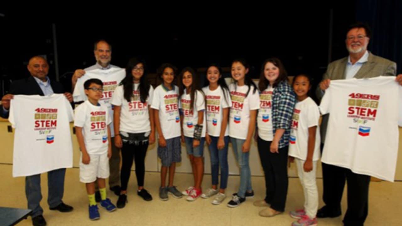 49ers Celebrate One Year of 49ers STEM Leadership Institute’s Chevron ...