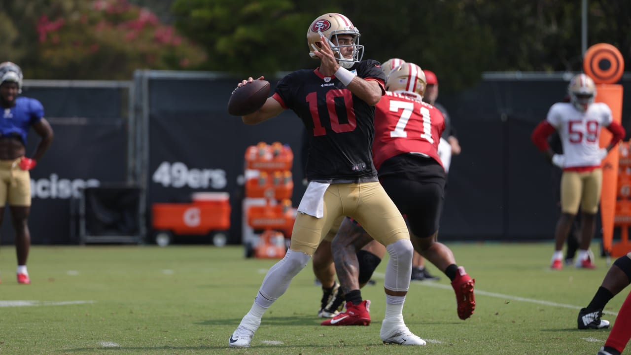 49ers Practice at the SAP Performance Facility