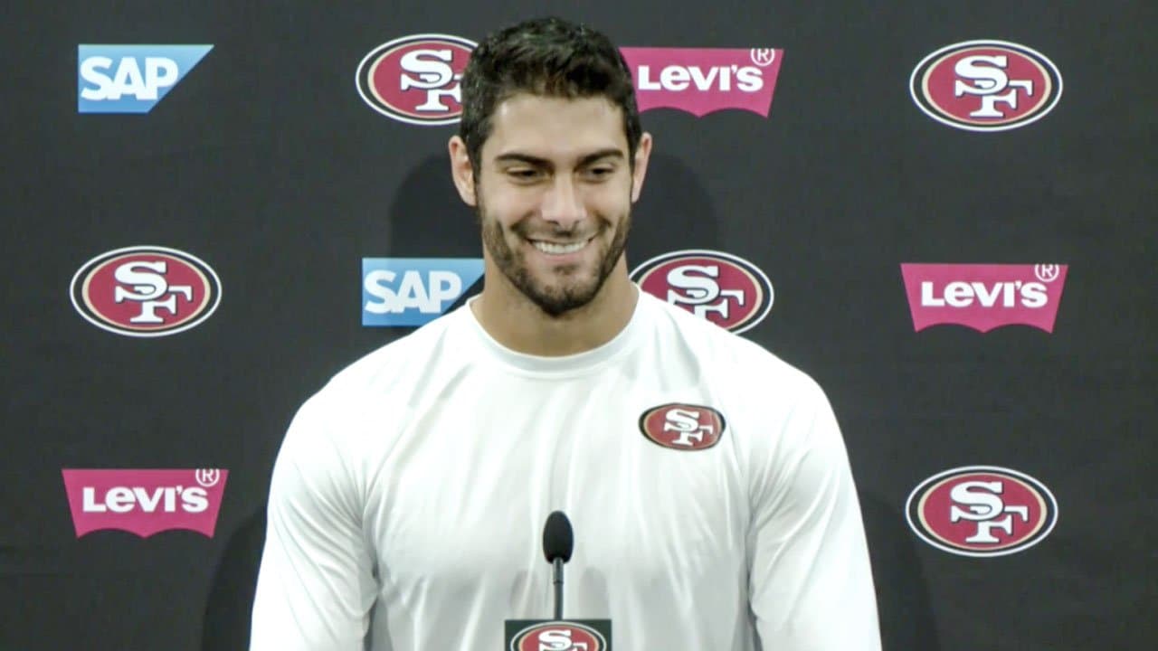 Jimmy Garoppolo Highlights the Contributions of Rookies in Latest Wins