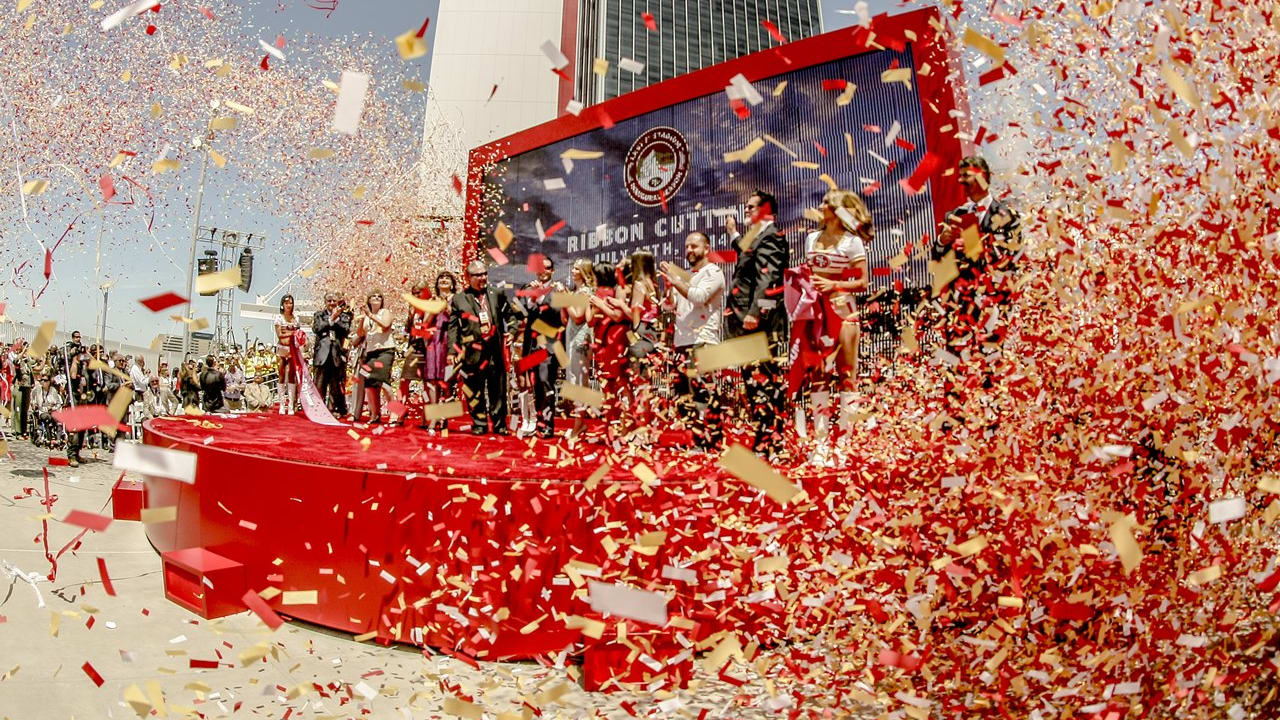 Levi's® Stadium Ribbon Cutting Ceremony
