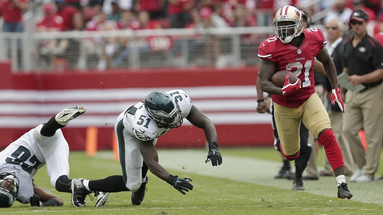 Frank Gore 28-yard Run