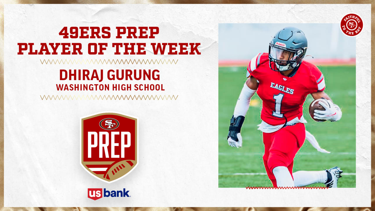 49ers PREP Selects Dhiraj Gurung as Player of the Week 8