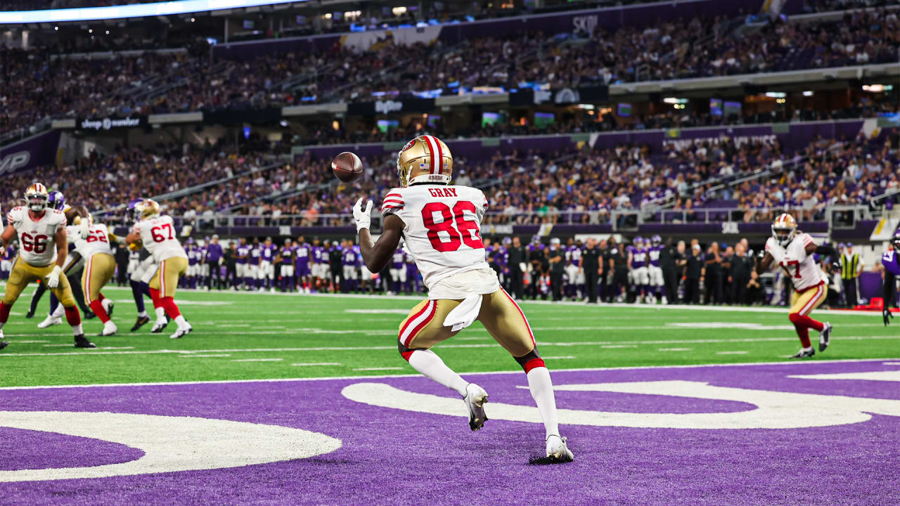 Danny Gray Gets Wide Open for Two-Point Conversion