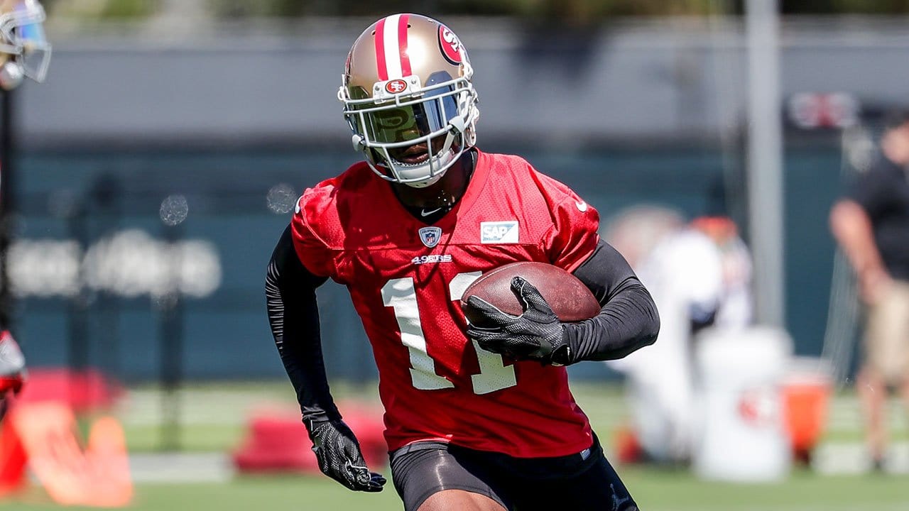 Camp Highlight: Goodwin Flashes Speed on Long TD