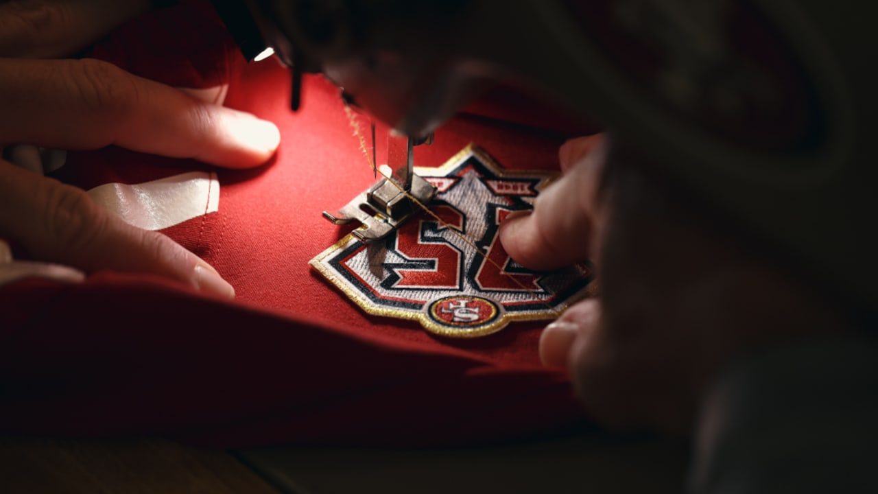 49ers Unveil 75th Anniversary Patch