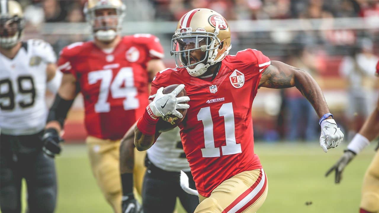 Quinton Patton Picks Up 31 Yards on Short Pass