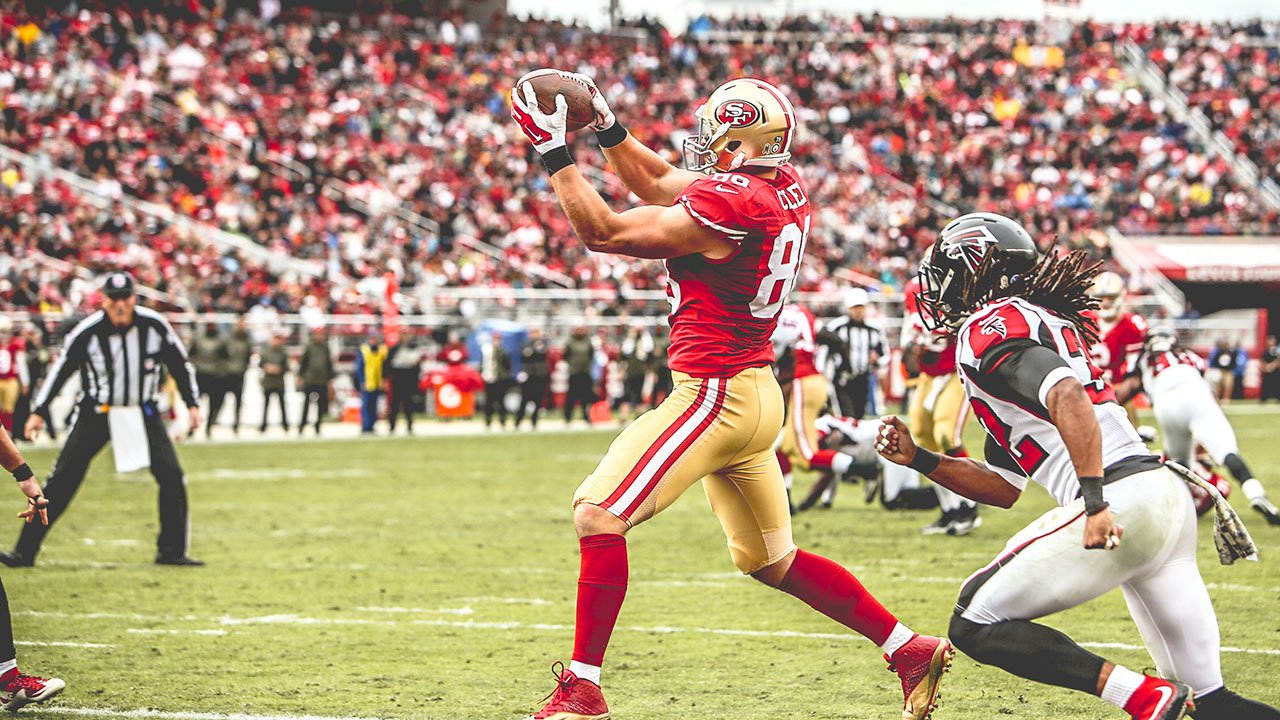 Garrett Celek Scores 2nd TD of Game