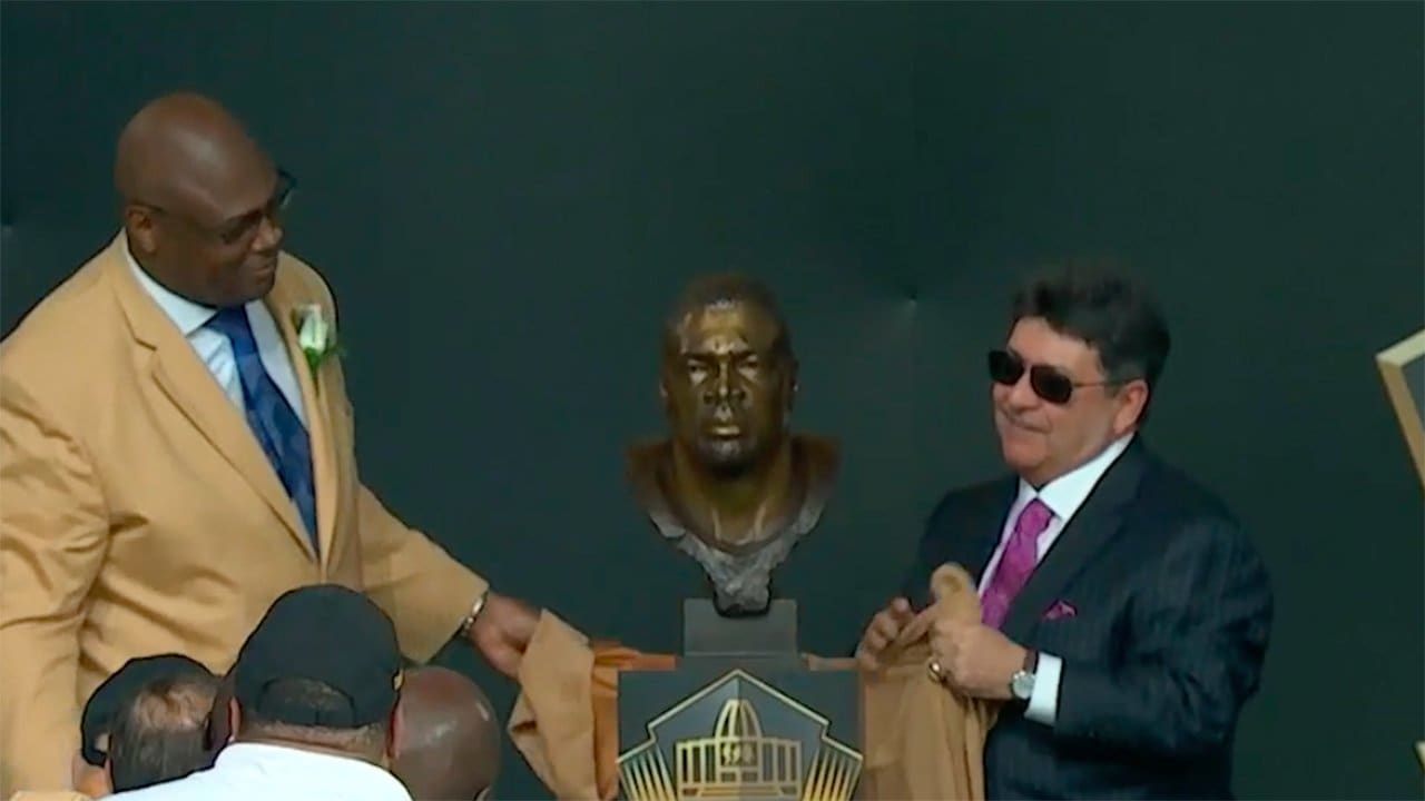 DeBartolo Jr. Introduces Charles Haley at HOF