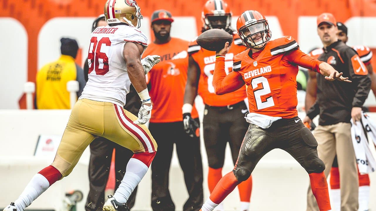 Jaquiski Tartt Intercepts Johnny Manziel Throw