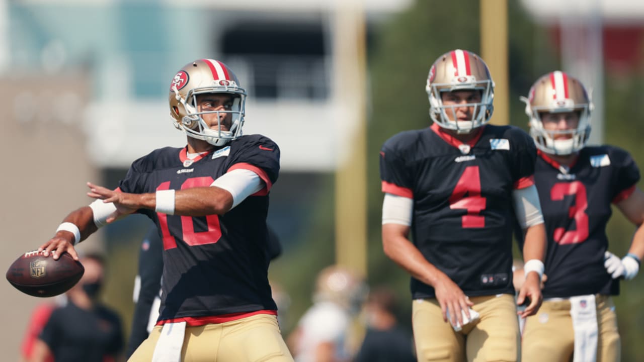 Top Photos of the 49ers Quarterbacks from the 2020 Season