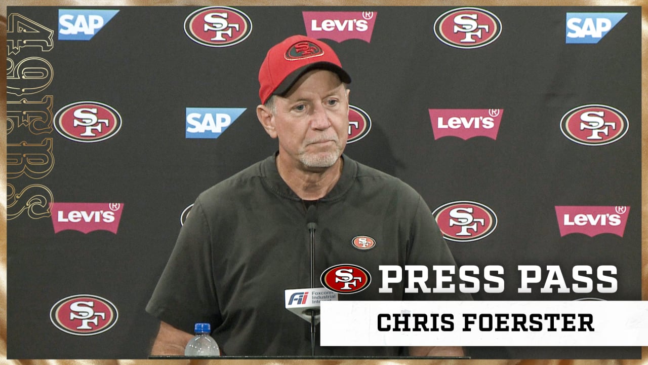 Chris Foerster Talks Offensive Line Progression Ahead of #SFvsCAR