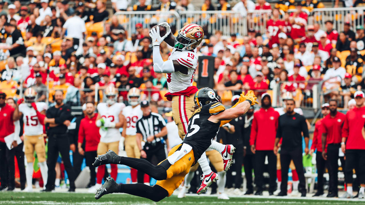Top Plays from the 49ers Week 1 Matchup vs. the Steelers