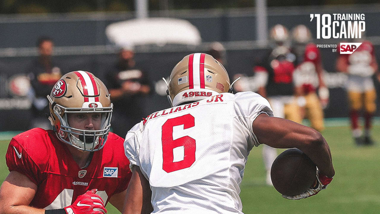 Camp Highlight: Terrell Williams Reaches Back For the Interception