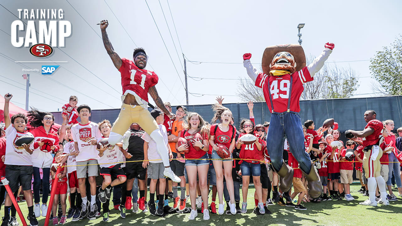 Faithful Enjoy Training Camp at SAP Performance Facility