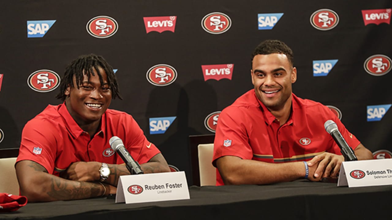 Solomon Thomas and Reuben Foster 'Already Feel Like Brothers'