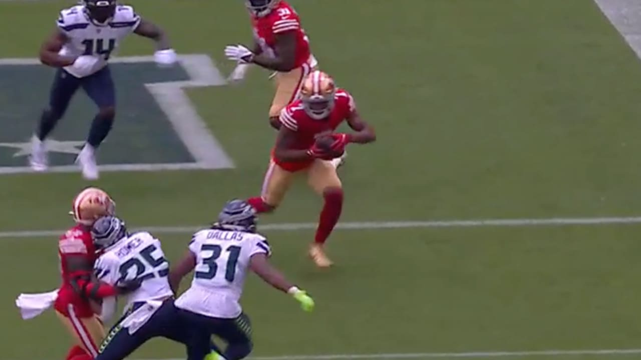 Charvarius Ward Thwarts Seahawks Trick Play with Goal-Line INT