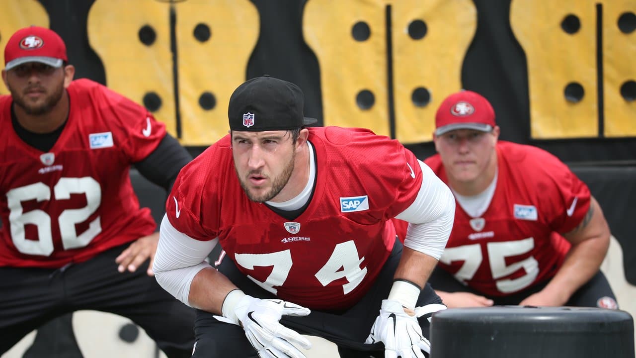 Best of 49ers Offensive Linemen from Offseason Program