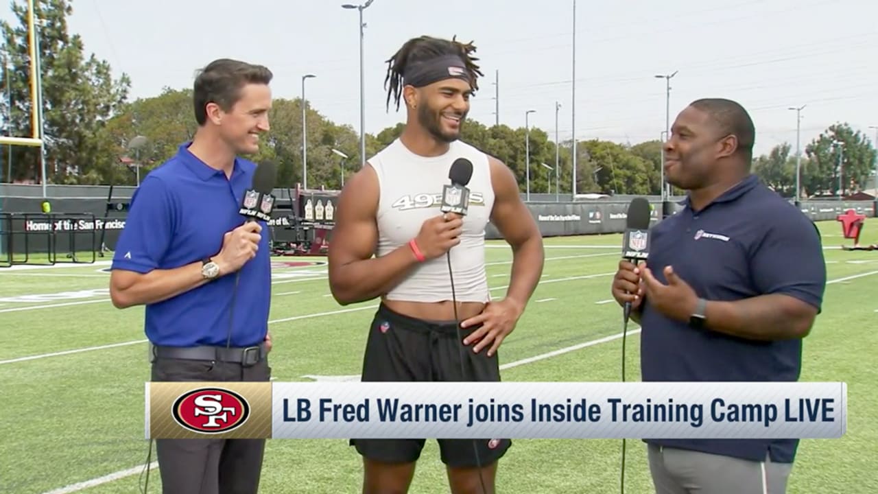 Fred Warner Describes What It's Like Practicing Against George Kittle