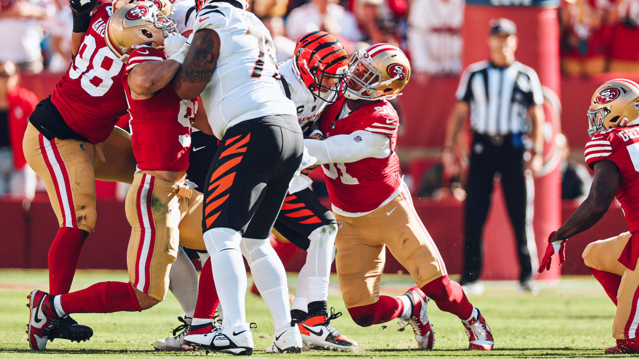 DL Arik Armstead Records Second Sack on Joe Burrow