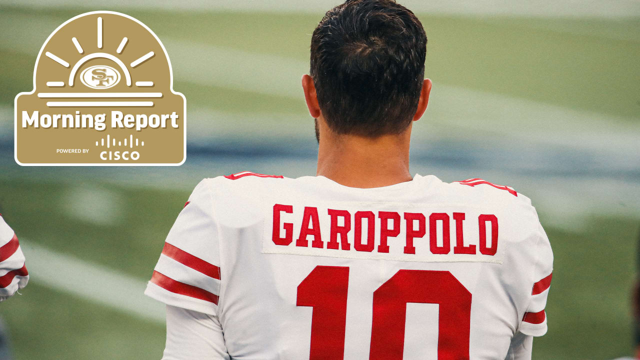 Morning Report: Will Jimmy G Be Ready for 'Sunday Night Football'?