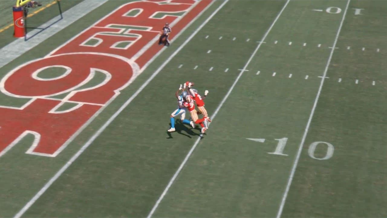 Intel True View: Jaquiski Tartt's Acrobatic Interception vs. Panthers