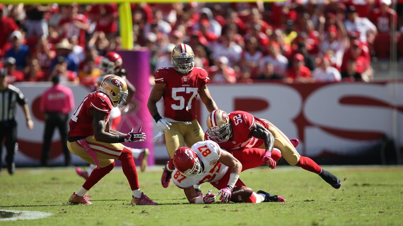 49ers Sequences: Patrick Willis' Big Hit