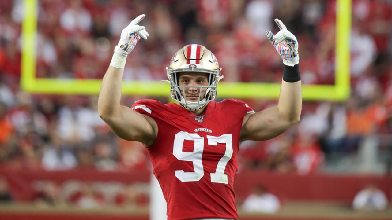 Best Plays by Nick Bosa During Rookie Season