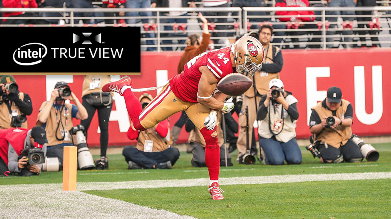 Intel True View: Kyle Juszczyk's Touchdown against Falcons